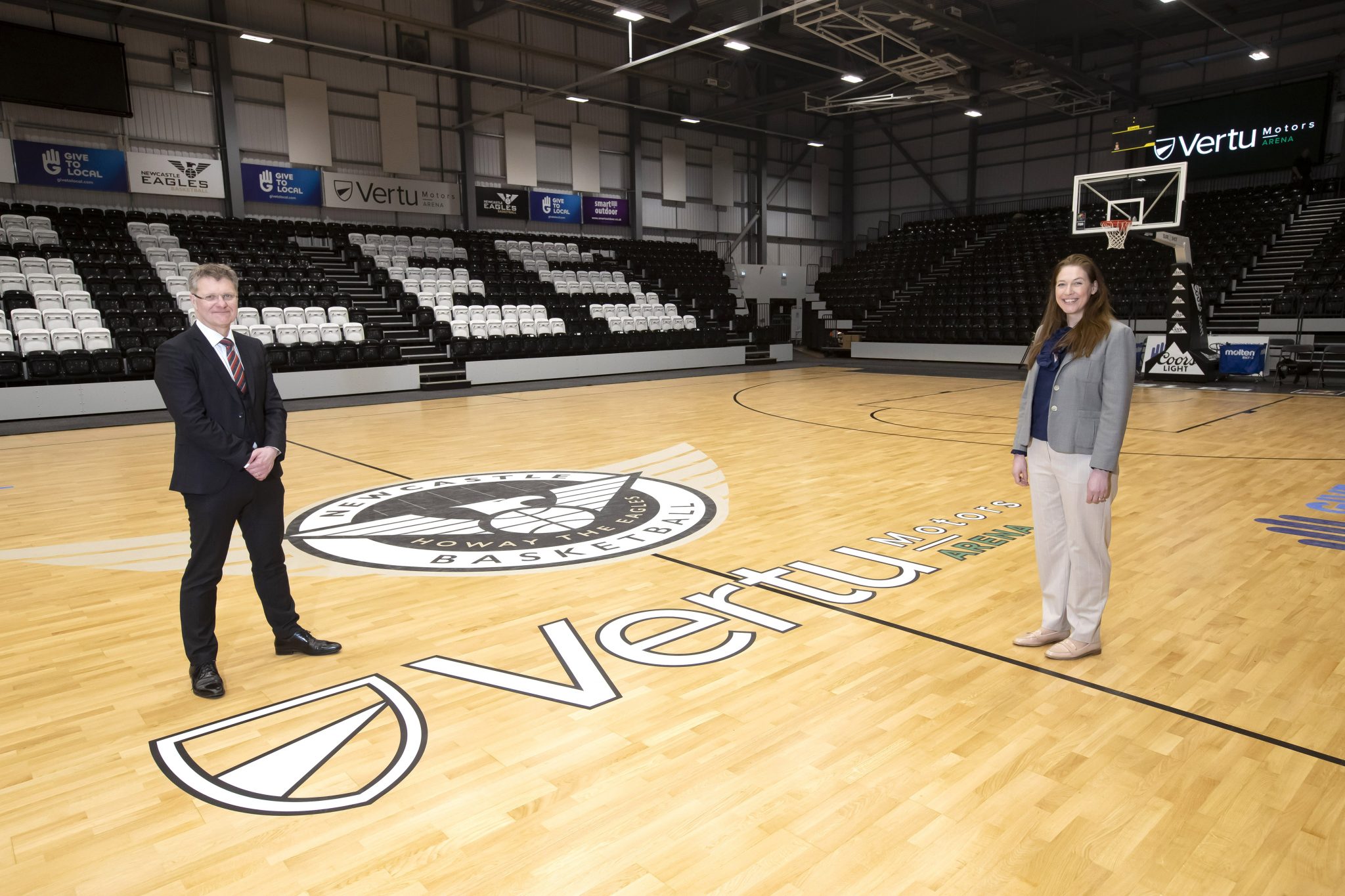 Vertu Motors Acquire Arena Naming Rights – Newcastle Eagles