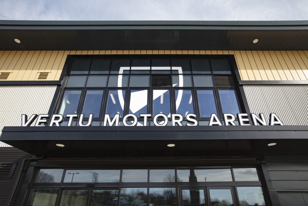 New Name Signage Completed – Newcastle Eagles