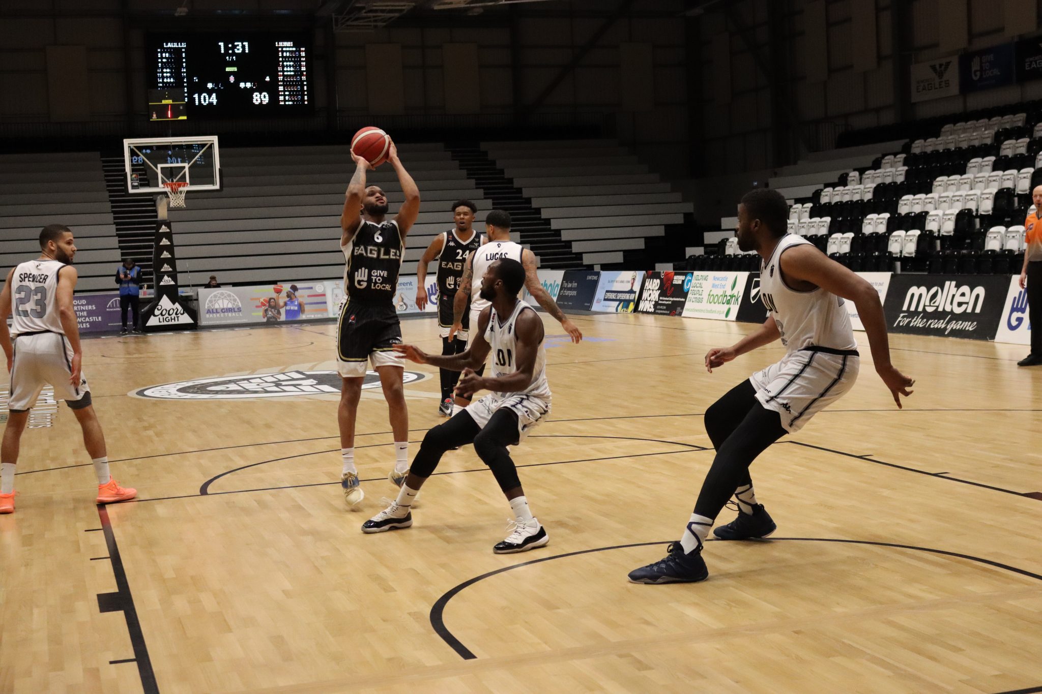 Report: Eagles 109-95 London Lions – Newcastle Eagles