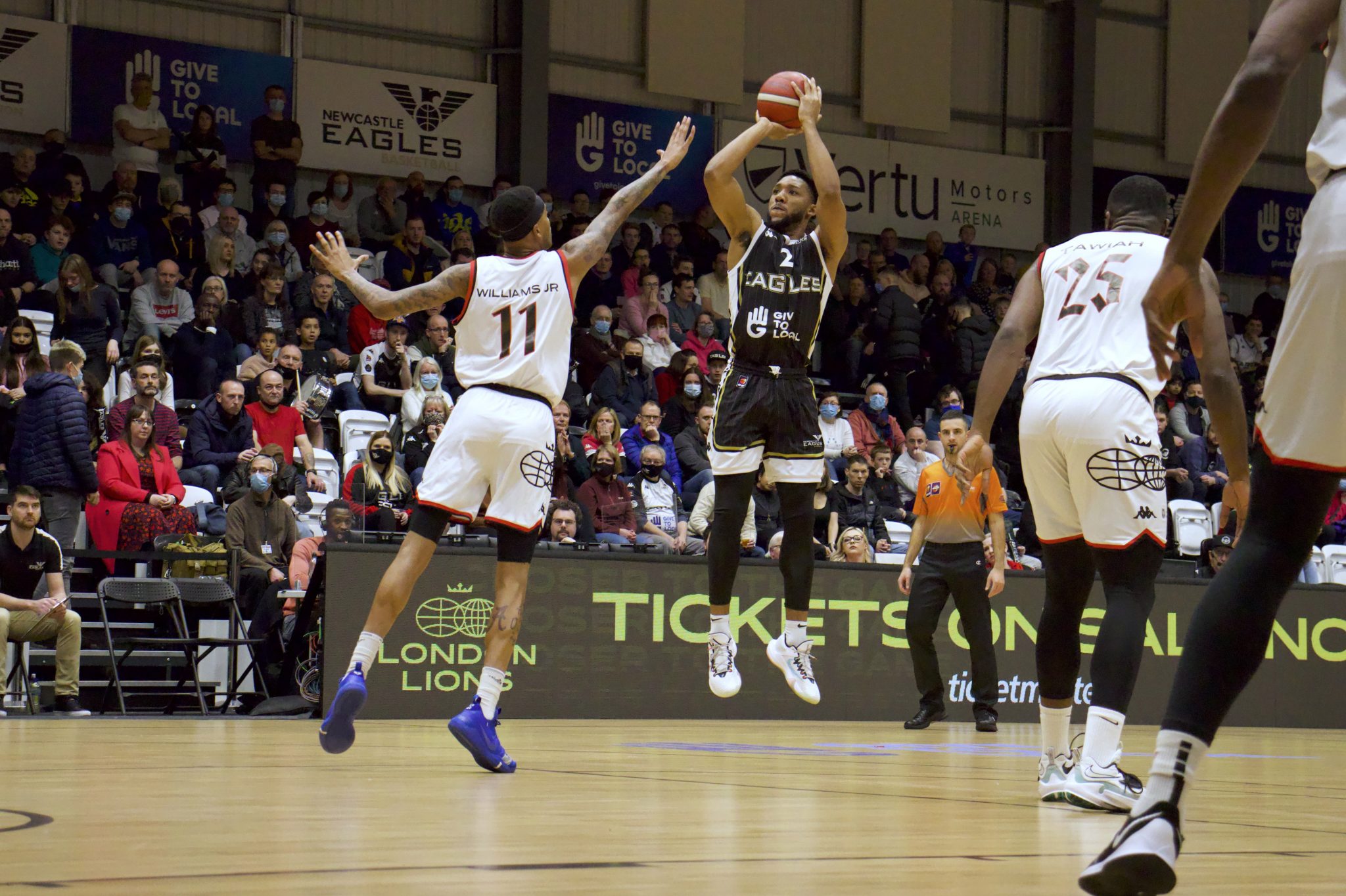 Report: Eagles 96-84 London Lions – Newcastle Eagles