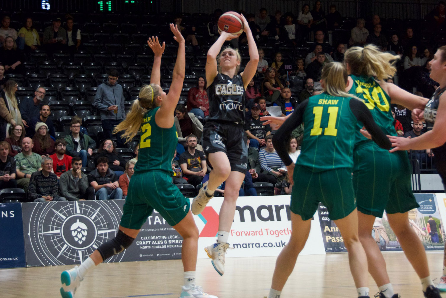 Report: Eagles WBBL 69-65 Nottingham Wildcats – Newcastle Eagles