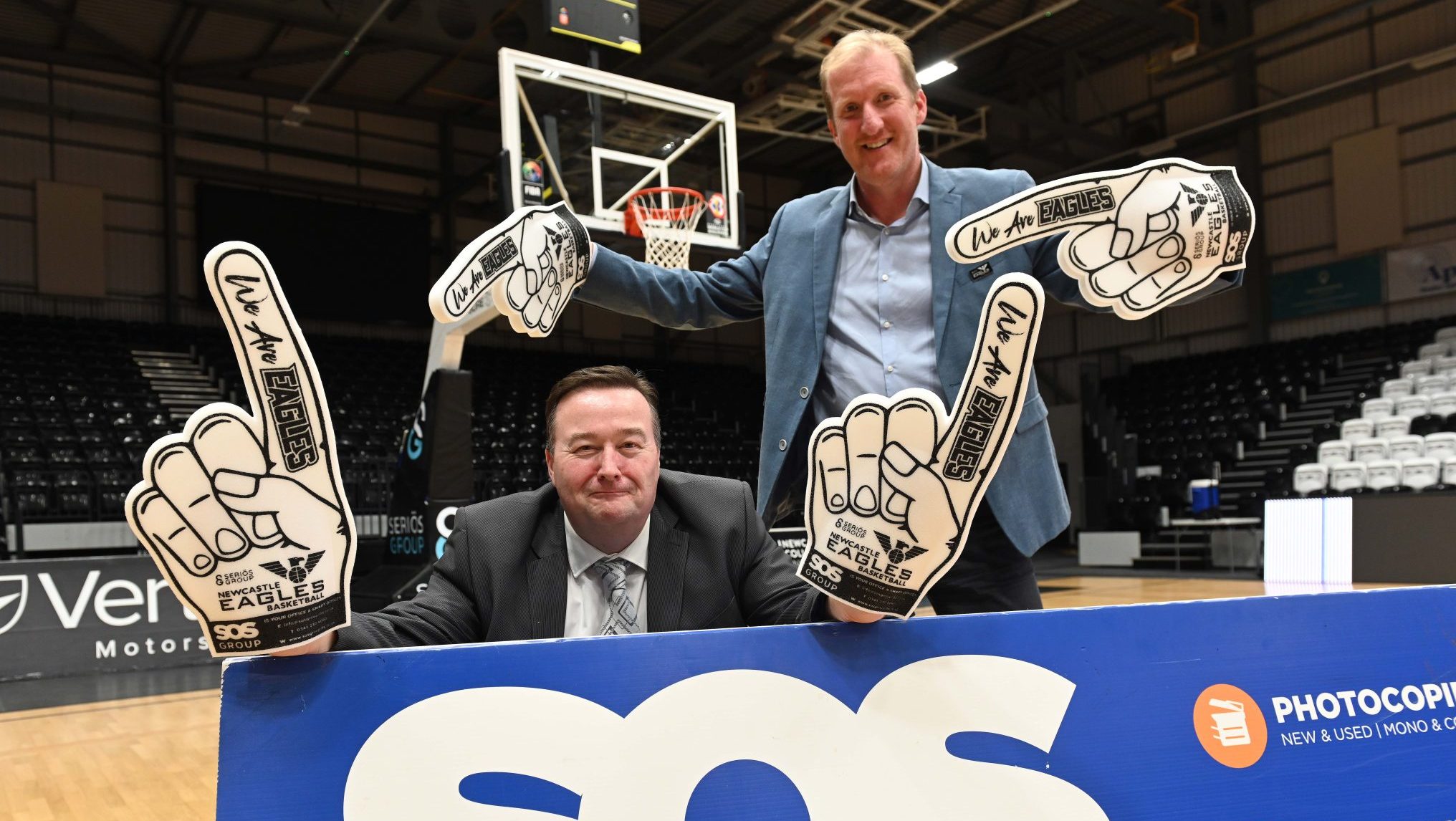 SOS Group Give Eagles Another Big Hand – Newcastle Eagles