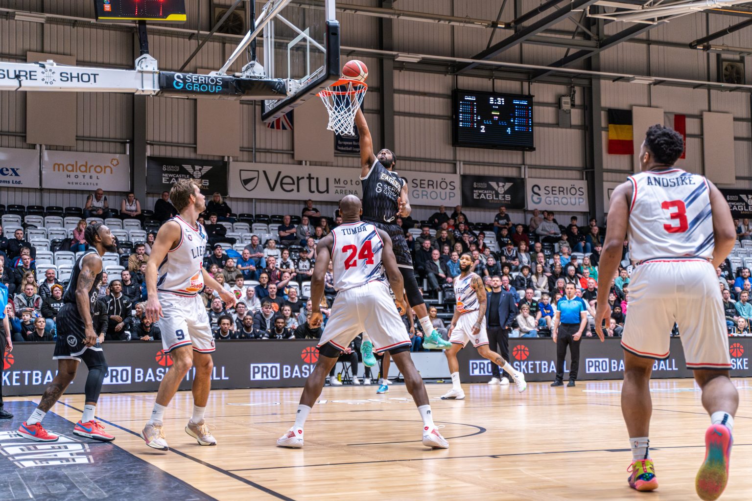 ENBL Preview: Eagles Men at Keila KK – Newcastle Eagles
