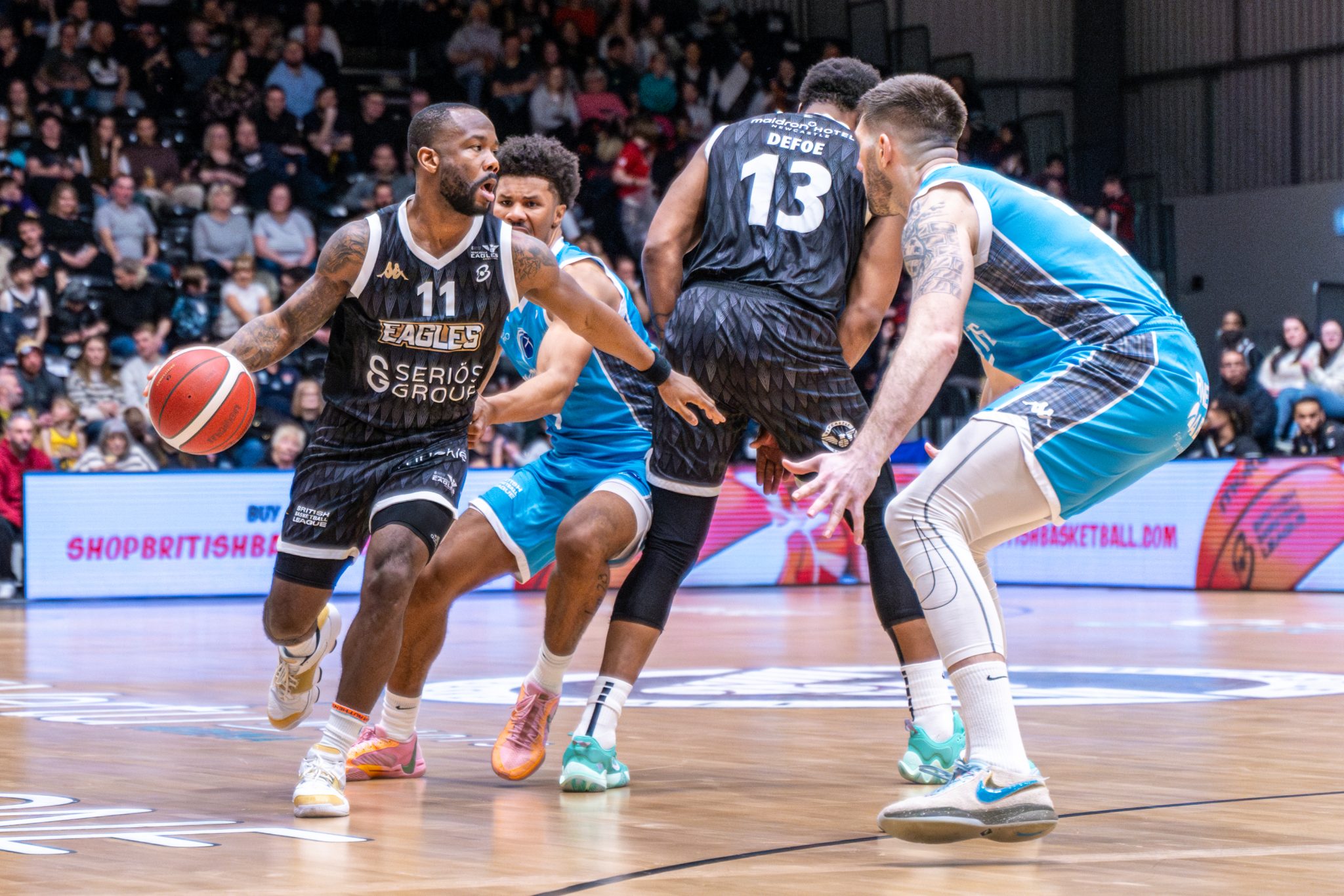 Report: Eagles Men 105-93 Caledonia Gladiators – Newcastle Eagles