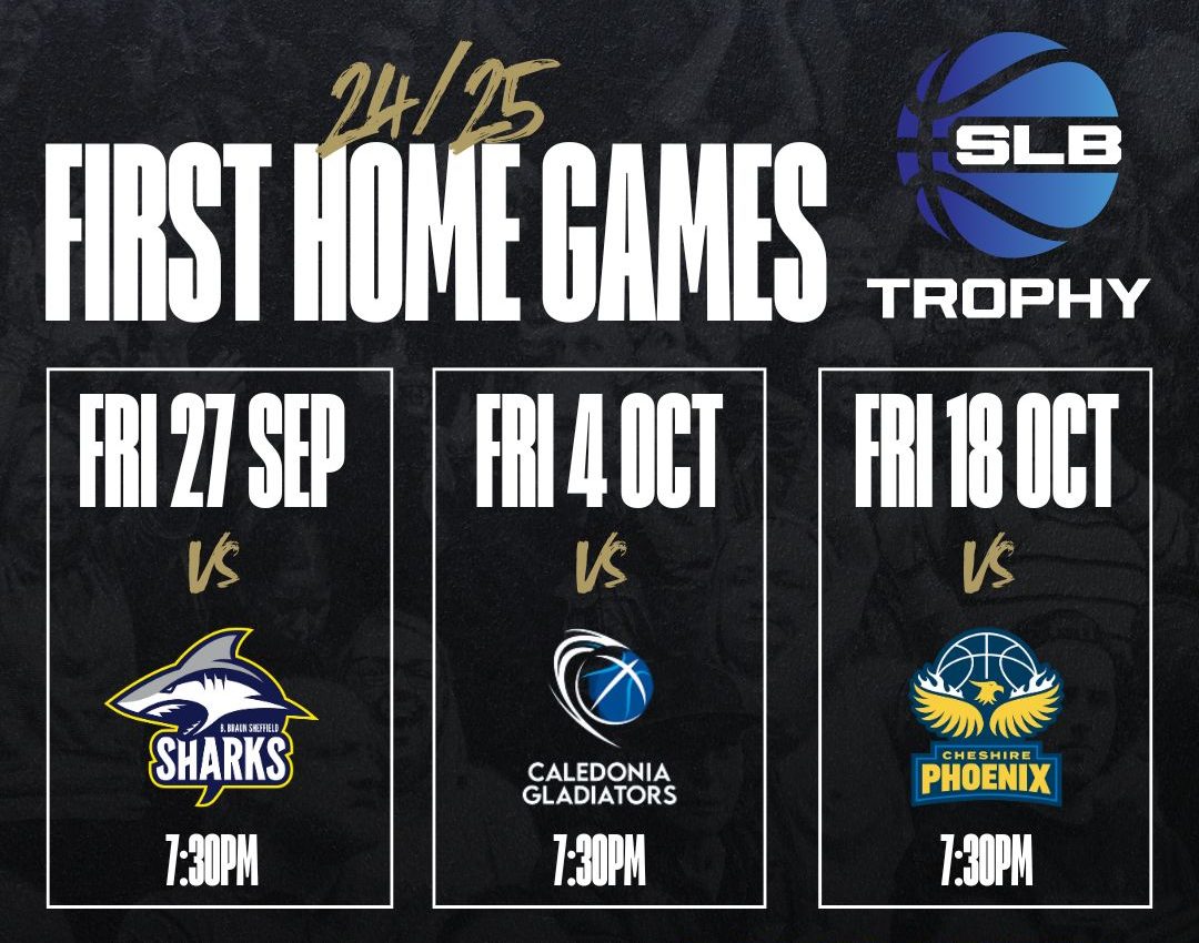 2024/25 Men’s SLB Fixtures Revealed – Newcastle Eagles