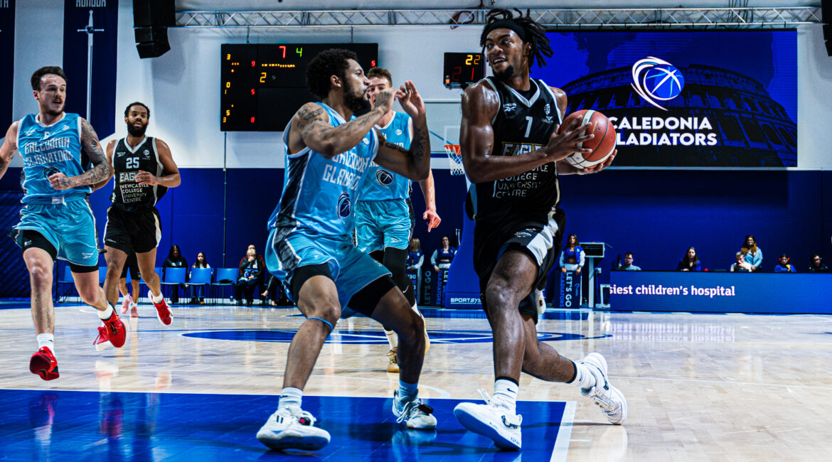 Report: Caledonia Gladiators 71-94 Eagles Men – Newcastle Eagles