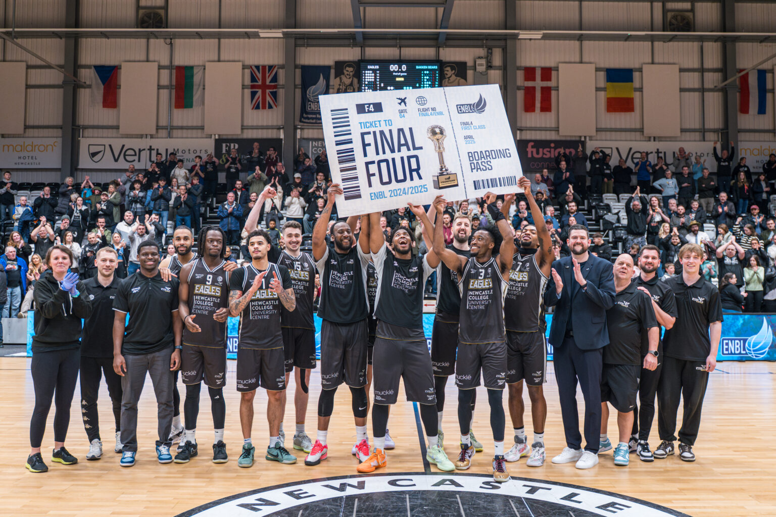 New Format and Three Groups Confirmed for 2025/26 ENBL – Newcastle Eagles